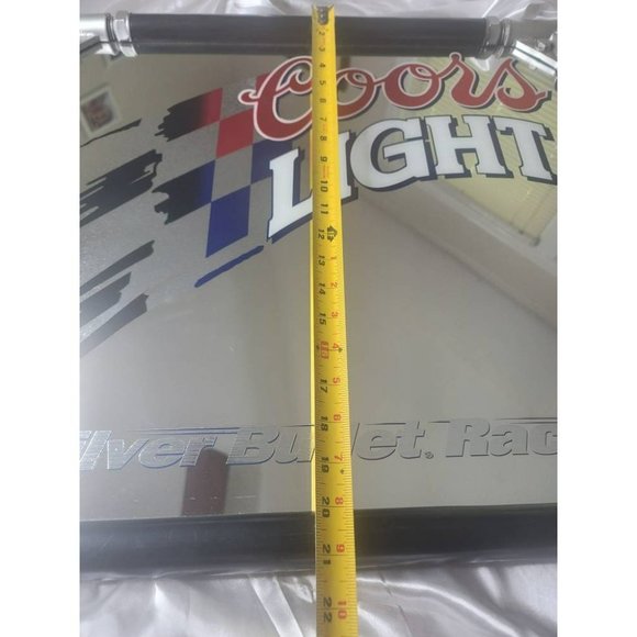 Wall Decor | Vintage Coors Light Silver Bullet Beer Bar Advertising ...